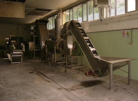 Kompletna fabrika za preradu školjki, nerđajući čelik