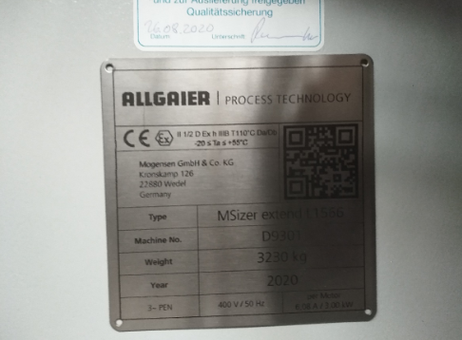 Vibraciono sito MSizer L1566-B9301