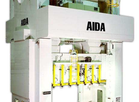Kolenasta presa Aida FOUR POINT CRANK MOTION STRAIGHT SIDE SERVO TRANSFER PRESS