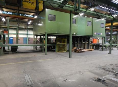 Wemhörner VSF 600 ton sandwich panelpress