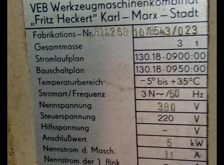 Mašina za radijalno bušenje WMW BR 40/2x1250