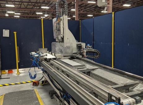 cnc mašina za glodanje tipa kreveta Elumatec SBZ 122/33