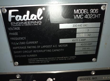 Fadal 4020