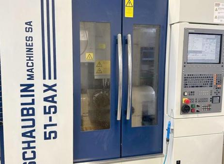 Obradni centar - 5 os Schaublin 51 5AX CNC