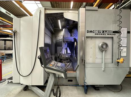5-osni obradni centar DECKEL MAHO DMC 80 FD
