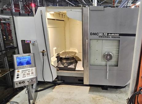 Korišćeni Dekel Maho DMC 80 5-osni centar za obradu