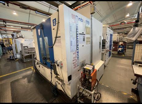 Polovni Hüller Hille NBH 170 obradni centar - horizontalni