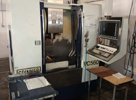 Vertikalni obradni centar Spinner VC 560