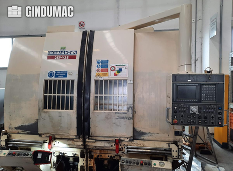 strug sa vertikalnim kupolom sa cnc Okuma 2SP-V35