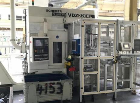 strug sa vertikalnim kupolom sa cnc SCHERER FEINBAU VDZ 220L