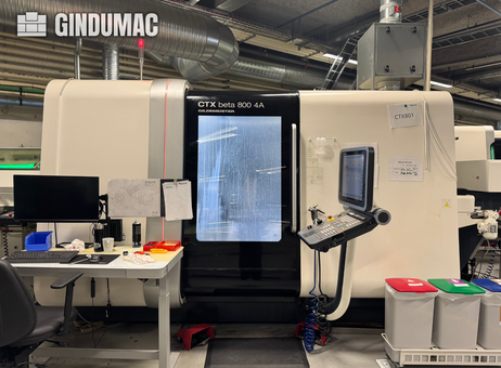cnc strug DMG MORI CTX Beta 800 4a