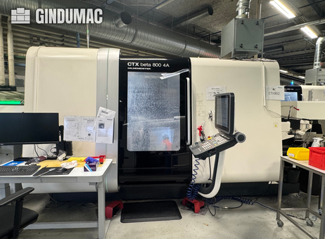 CNC strug DMG MORI CTX Beta 800 4a