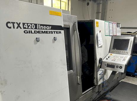 cnc strug DMG CTX 420 Linear V6