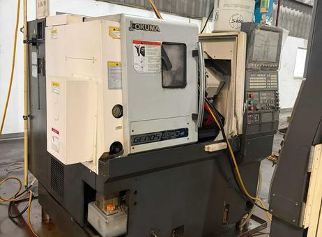 cnc strug OKUMA GENOS L250-e