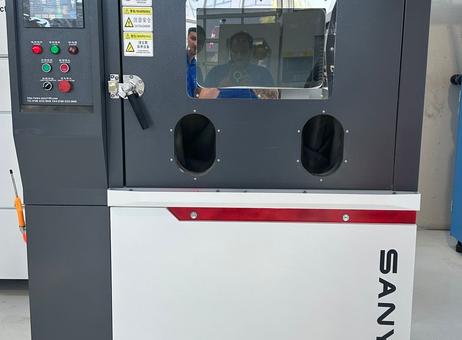 Mašina za završnu obradu lappinga Sanyi rotary Dry sandblasting machine SY-ZP4A
