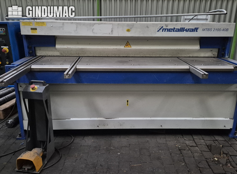 Hidraulične giljotinske makaze Metallkraft MTBS 2100-40 B