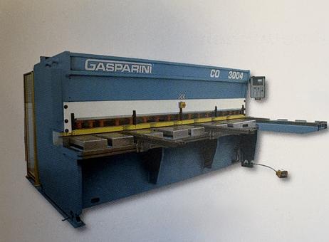 Хидрауличне гилотинске маказе Gasparini CO 3004