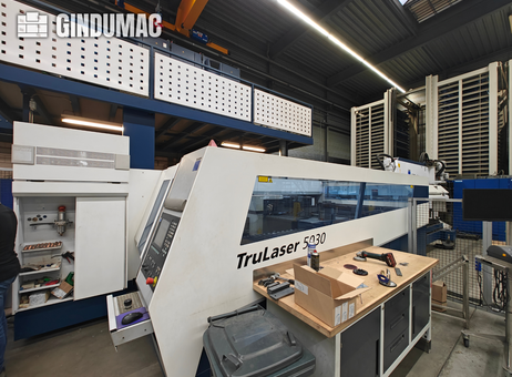 mašina za lasersko sečenje TRUMPF TruLaser 5030 + LiftMaster + Stopa