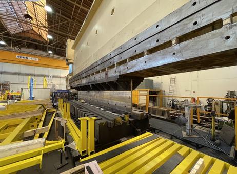 Pritisnite kočnicu cnc/nc ALIKO 12800 x 3000 to