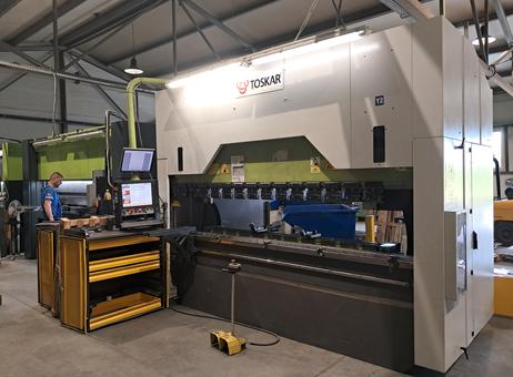Pritisnite kočnicu cnc/nc Toskar MATERFAB 175 ton 3100 mm