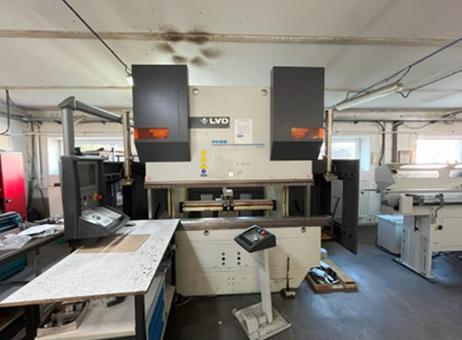 Pritisnite kočnicu cnc/nc LVD PPEB 80/20
