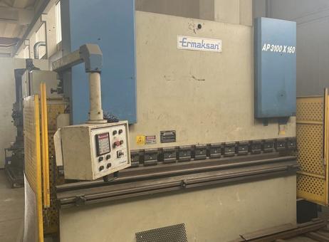 Pritisnite kočnicu cnc/nc ERMAKSAN AP 3100-160
