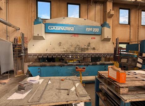 CNC abkant presa Gasparini PSG 200/4000