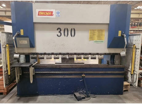 Pritisnite kočnicu cnc/nc BLECKEN PCN 3100X160