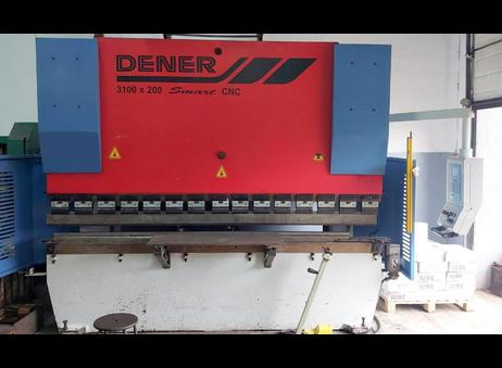 Pritisnite kočnicu cnc/nc DENER DMP 3100/200 SMART
