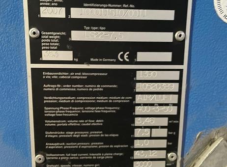 Vijčani kompresor CompAir LS 22