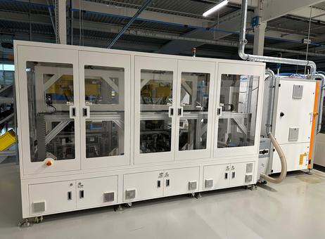 Mašina za energiju ECOPROGETTI Photovoltaikmodulen Produktion Anlage gebraucht ECOPROGETTI