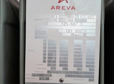 Energetska oprema AREVA HUILE / 23055367