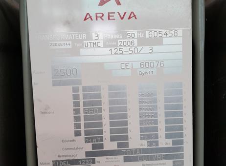 Energetska oprema AREVA HUILE / 22055144