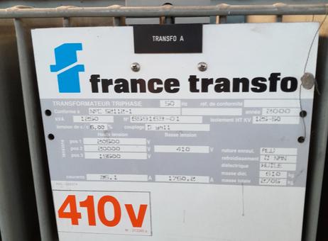 Energetska oprema FRANCE TRANSFO HUILE / 659163-01