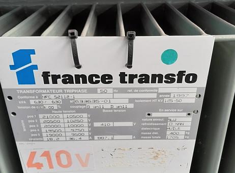Energetska oprema FRANCE TRANSFO HUILE / 633635-01