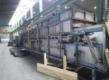 Korišćena BSN Thermprozesstechnik kontinuirana tračna peć (Banddurchlaufofen) industrijska peć