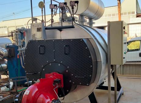 Industrijski kotao CALDERERÍA LÓPEZ HNOS CALDERA DE VAPOR 800 KG/H GASOIL