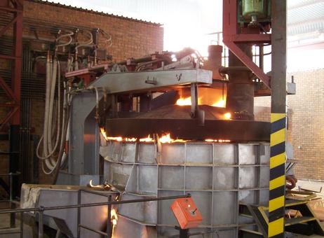biljka Mannesmann DEMAG 12.4 t Electric Arc Furnace Drawings included to uprate capacity to 16.6 t