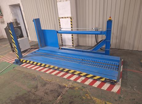 AJK Mechanik tip 1250/0.9 Tokarilica za troslojne kartonske i papirne rolne