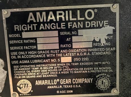 None Houston Pump and Gear Fan Drive