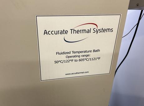 biljka Accurate Thermal Systems. Fluidized Temperature Bath.