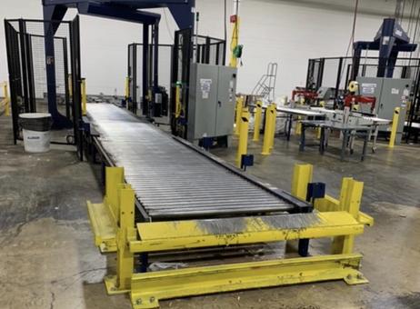 Mašina Lantech SLA (LeanWrap automatic straddle-style system)