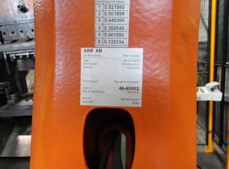 Industrial Robot ABB 4600 Foundry Plus