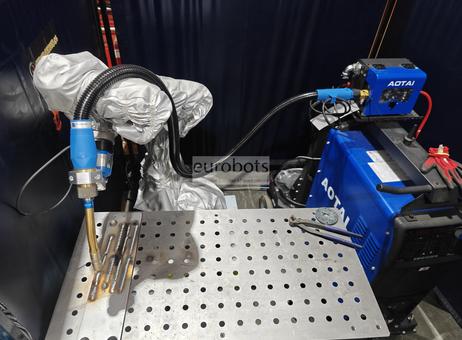 Industrial Robot DOBOT CR10 COBOT MIG MAG Welding solution AOTAI