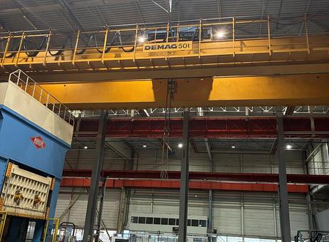 Demag 50T dvostruka mostovna dizalica