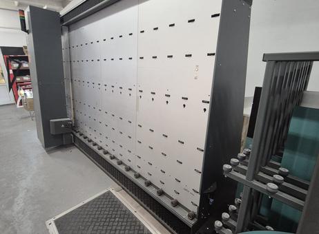 Mašina za pranje / oblaganje i štampanje stakla Cerion c-vertica 180-300 - surface engraving Laser machine