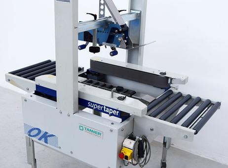 O/K Packaging Systems Supertaper-1M Poluautomatska mašina za zatvaranje kartona