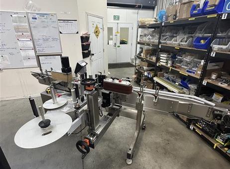 Polovan KUADREL E100 Econo Line Vrap Labeler, do 120 stranica u minuti, 2021.