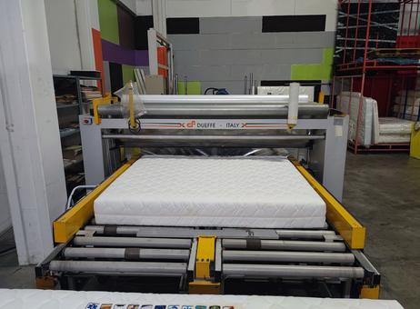 Automatska linija za pakovanje dušeka DUEFFE + mašina za pakovanje SM205 + +SM215 + SM200 Flowpack