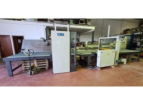 CMB AUTOMATSKA MAŠINA ZA PAKOVANjE MOD. EBC-150/70 + SISTEM ZA POSTAVLjANjE MEHURIĆNE FOLIJE